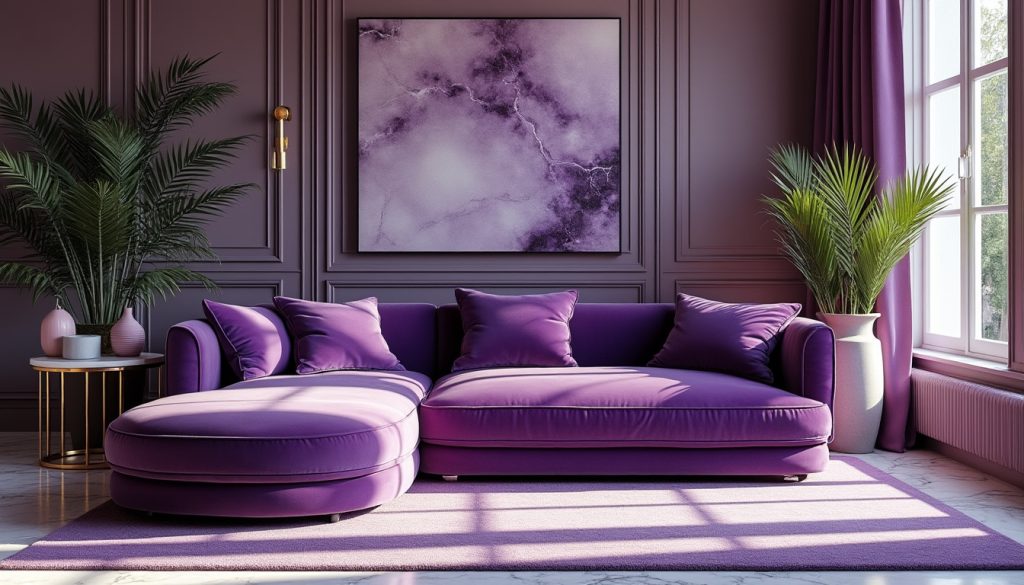 Couleur violet signification : symbolique et idées d’associations ...